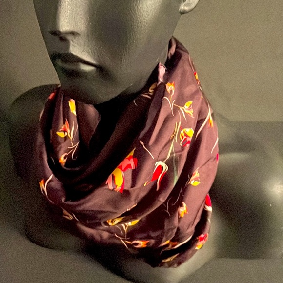 Robert Graham | Accessories | Robert Graham Chocolate Brown Silk Floral ...